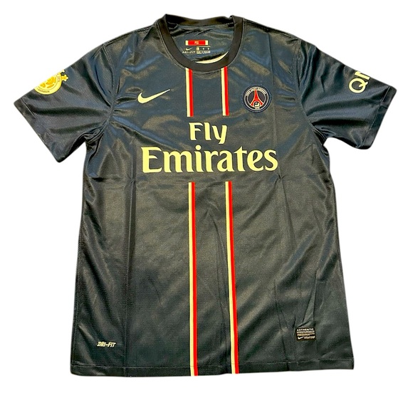 Nike | Shirts | 2213 Retro Psg Home Kit Zlatan Ibrahimovic Soccer ...